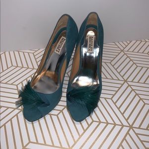 Badgley Mischka | Shoes | Badgely Mischka Ginnie Peep Toe Heel | Poshmark